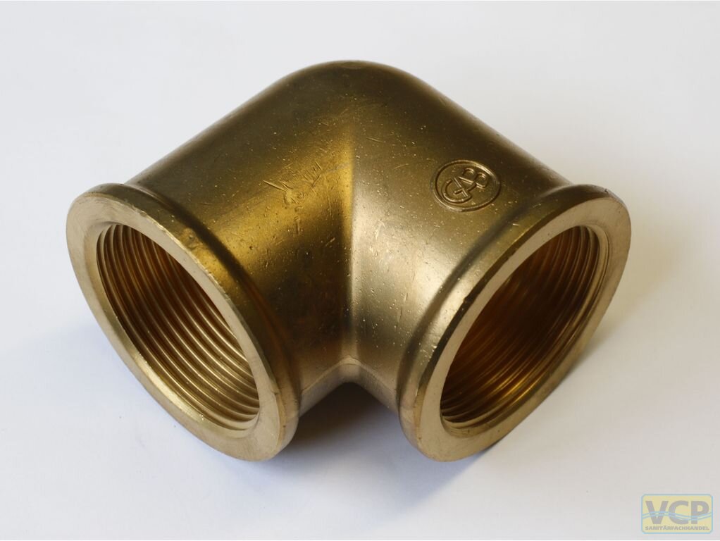 Winkel Messing blank 90° 2" Ig